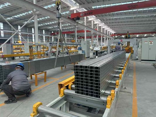 3Phase 300mm CZ Purlin Roll Forming Machine U Purlins Metal Roofing ...